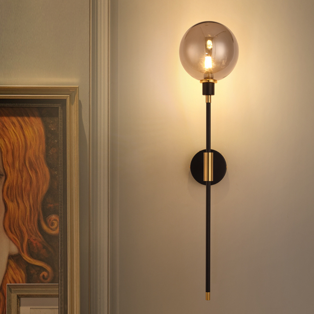 Braun Timeless Metal Mounted Wall Light l Corazon Living