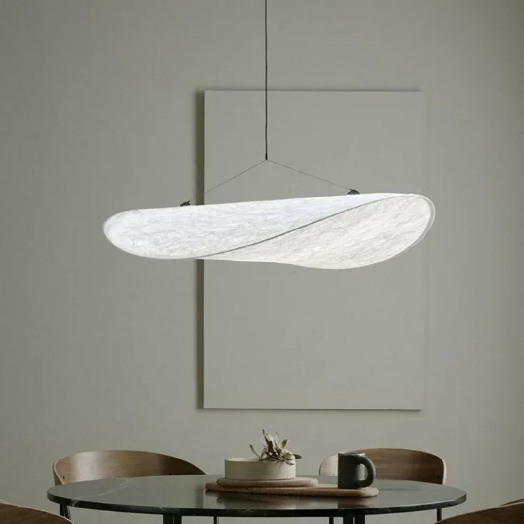 Chim Silk Fabric Wabi-Sabi Pendant Light l Corazon Living